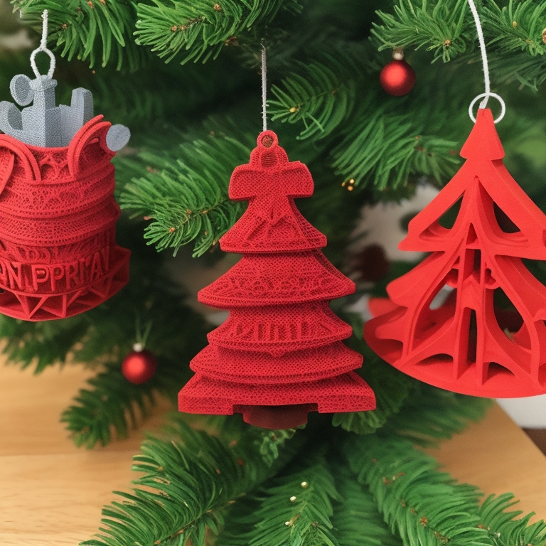 Personalized 3D Printed Christmas Gifts - 3dprintwig